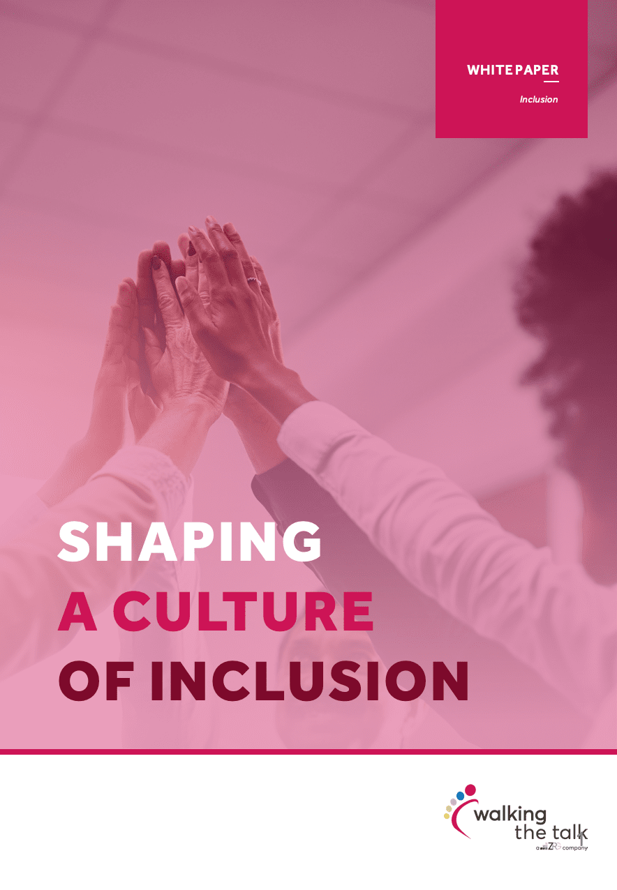 White Paper: Shaping a culture of inclusion